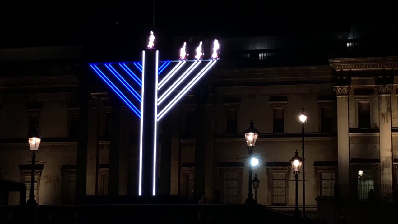 Trafalgar Square Menorah