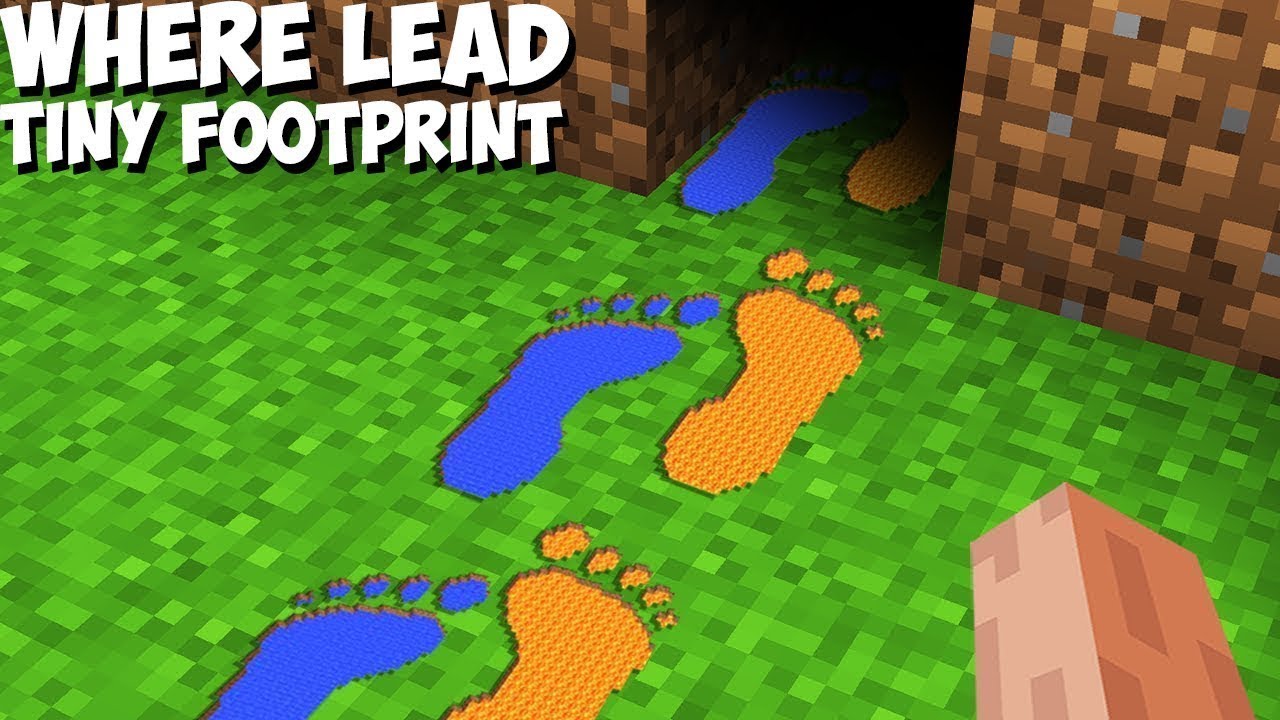 Where does lead LITTLE LAVA and WATER FOOTPRINT in Minecraft ENDLESS ...