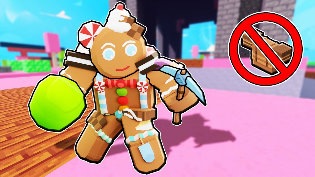 Gingerbread Kit With No Armor PRO Gameplay (Roblox Bedwars) - YouTube