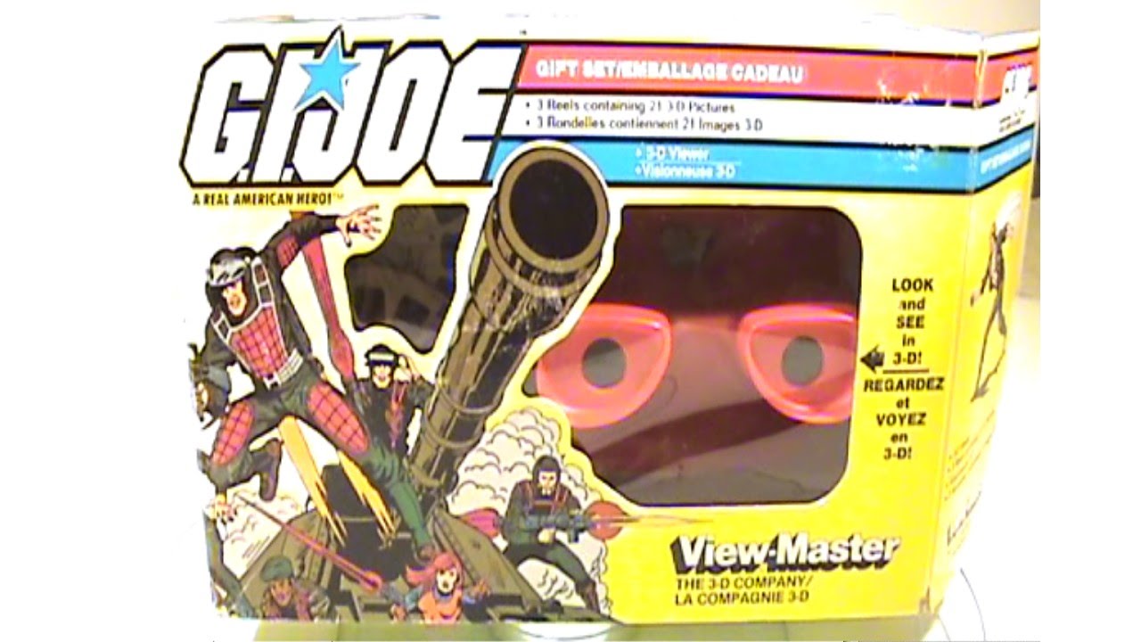 1983 G.I. Joe View-Master 3-D Gift Set review - YouTube