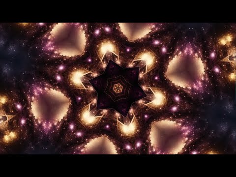 Cosmic reflections Kaleidoscope Visuals pt.2 [4K] - YouTube