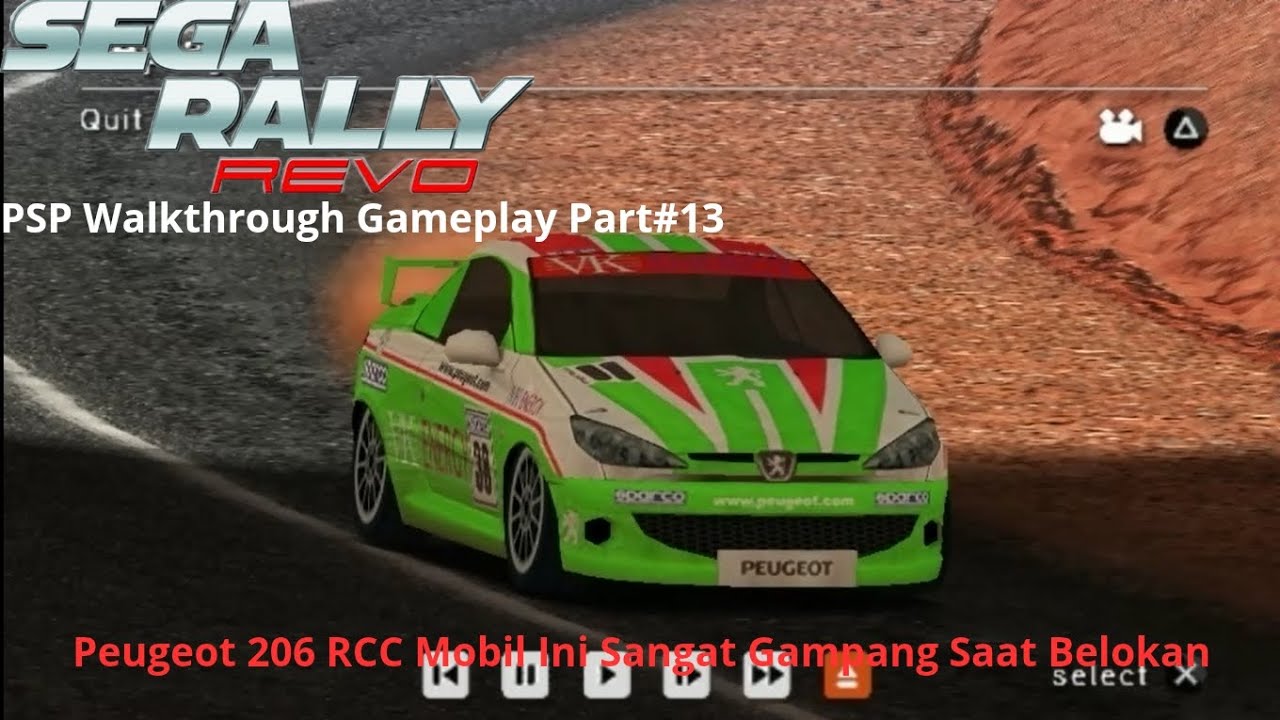 Sega Rally Revo PSP Walkthrough Gameplay Part 13 - YouTube