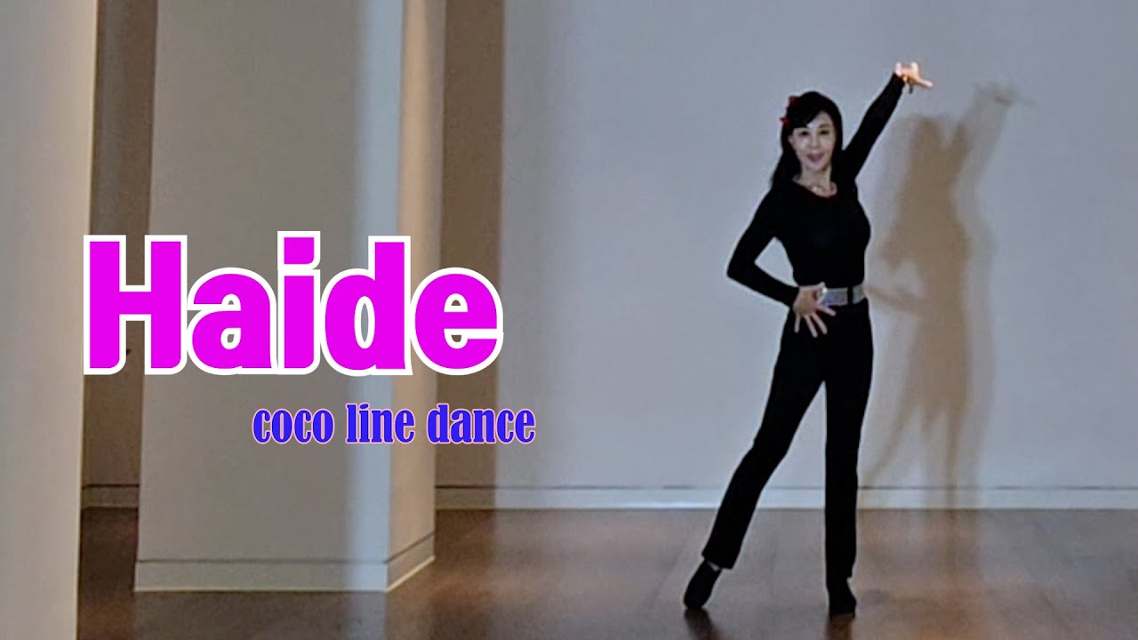 Haide by coco line dance, heeyon kim - YouTube