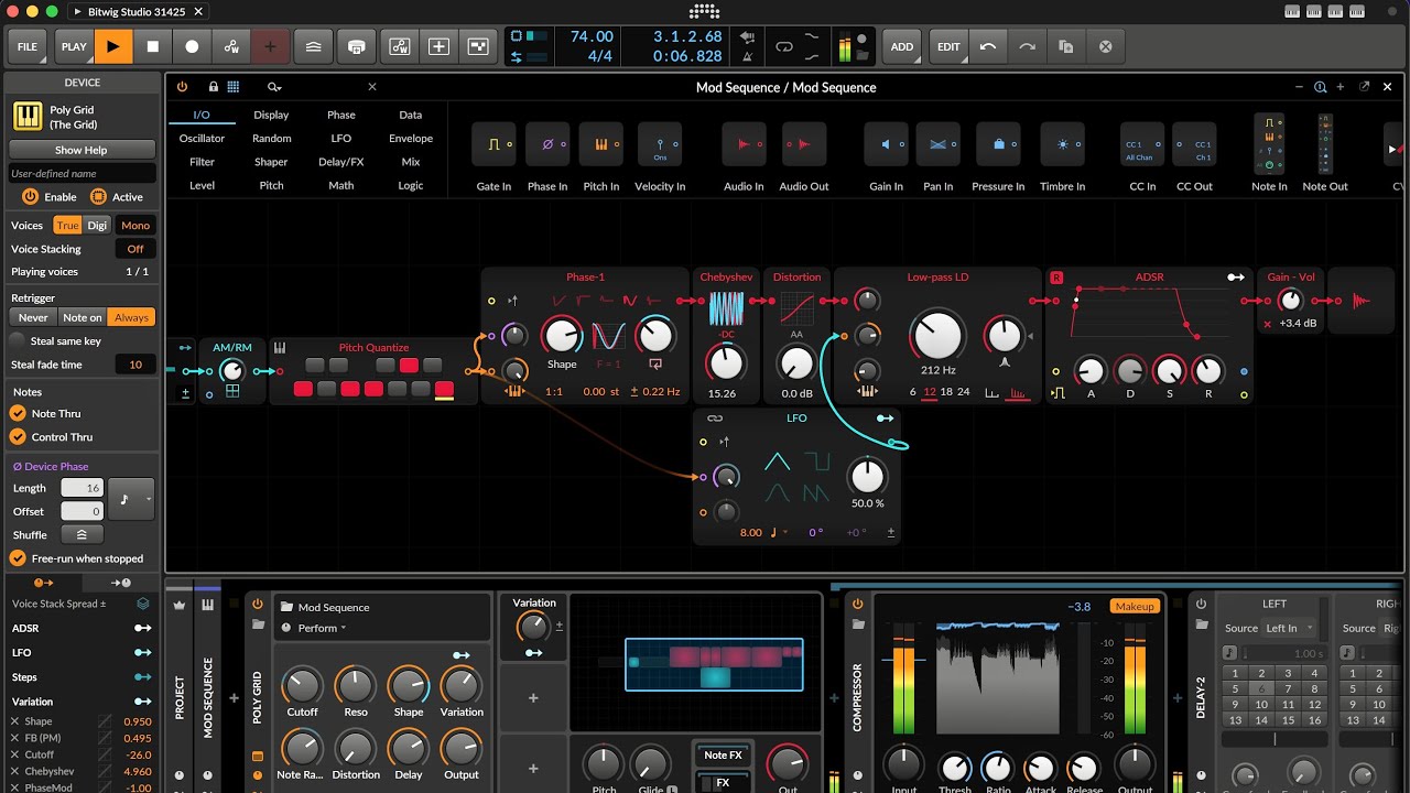 Bitwig Studio 31425 - YouTube