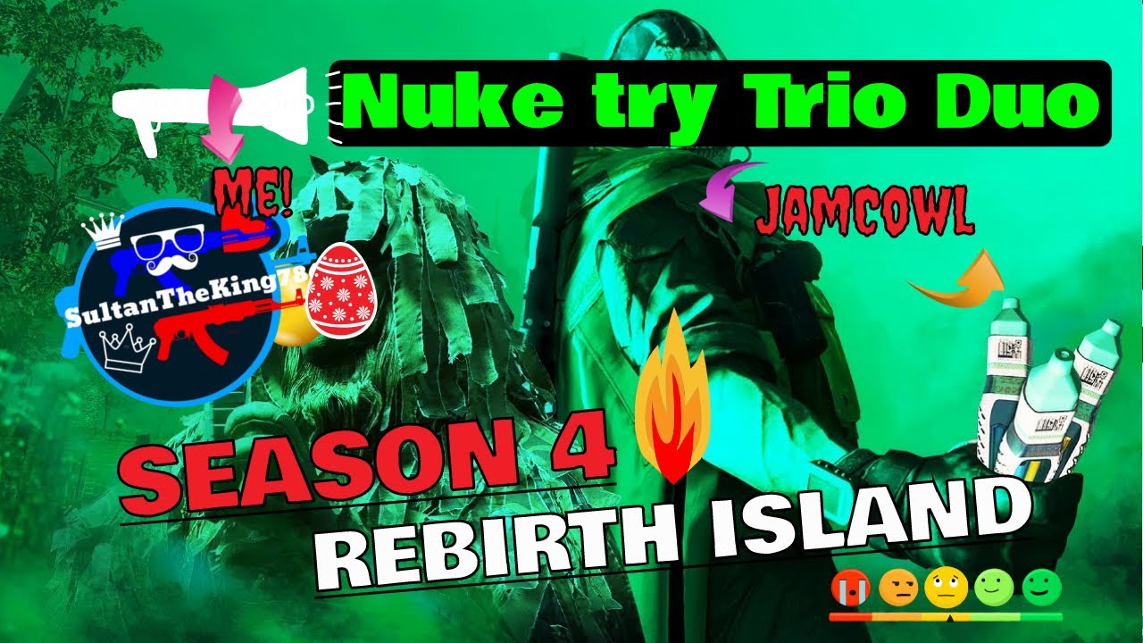 Warzone Rebirth Nuke Trio Duo Try with @jamcowl 0 kill Win King - YouTube