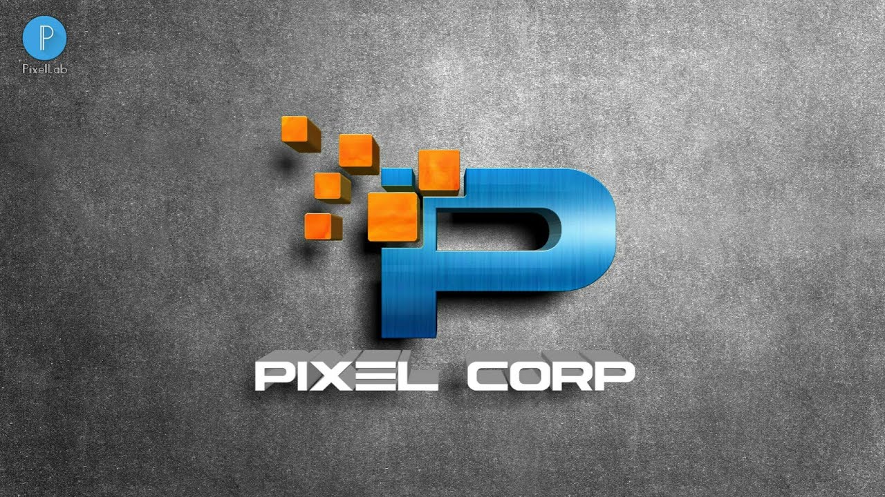 PixelLab | PROFESSIONAL CUSTOM DESIGN LOGO FLAT 3D PIXEL CORP ...