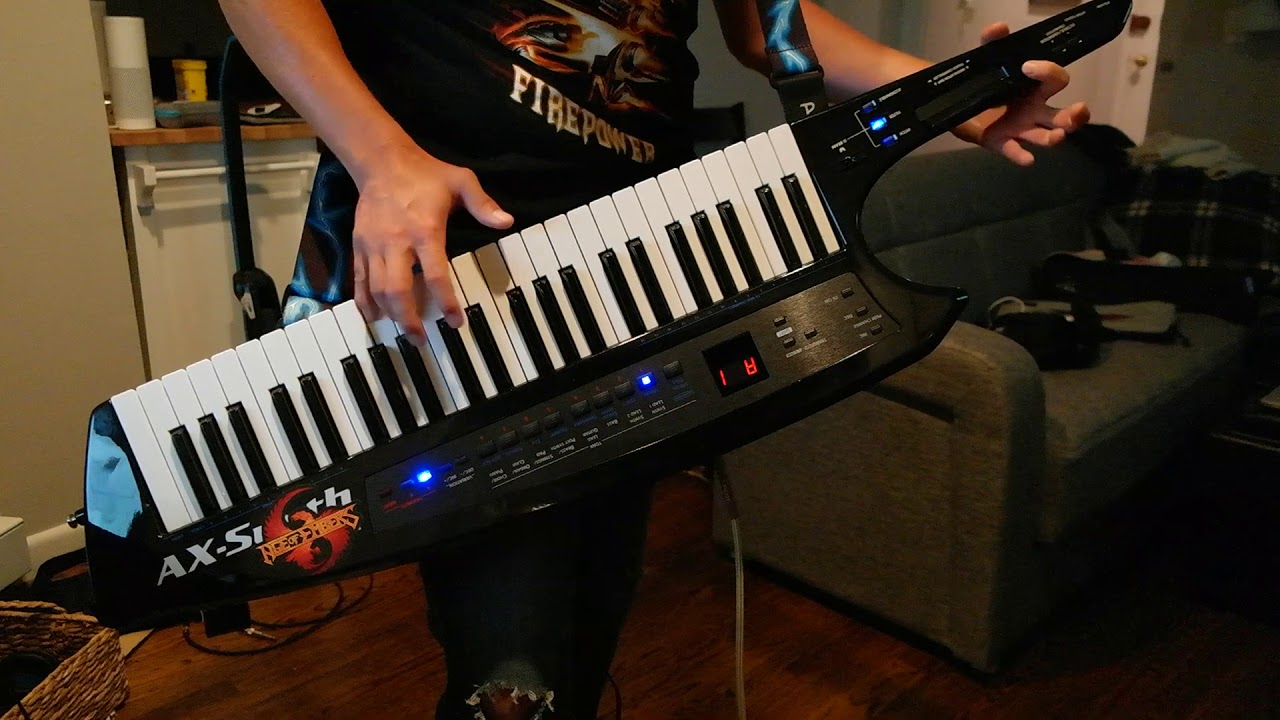 Keytar cover: Gamma Ray - Master of Confusion - YouTube