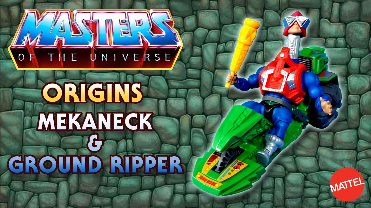UNBOXING: MOTU Origins Mekaneck & Ground Ripper - YouTube
