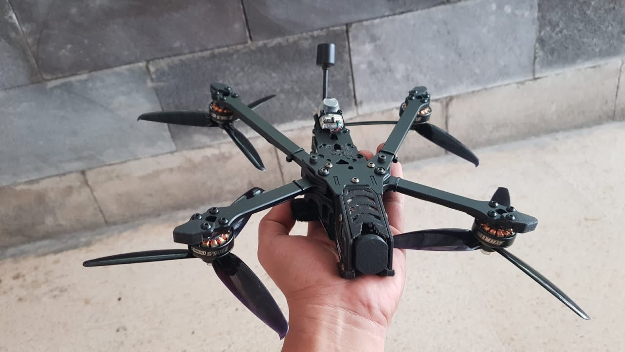 Maiden Flight - Custom ARRIS Desert Falcon 6 HD O3 - Fpv Drone Kediri ...