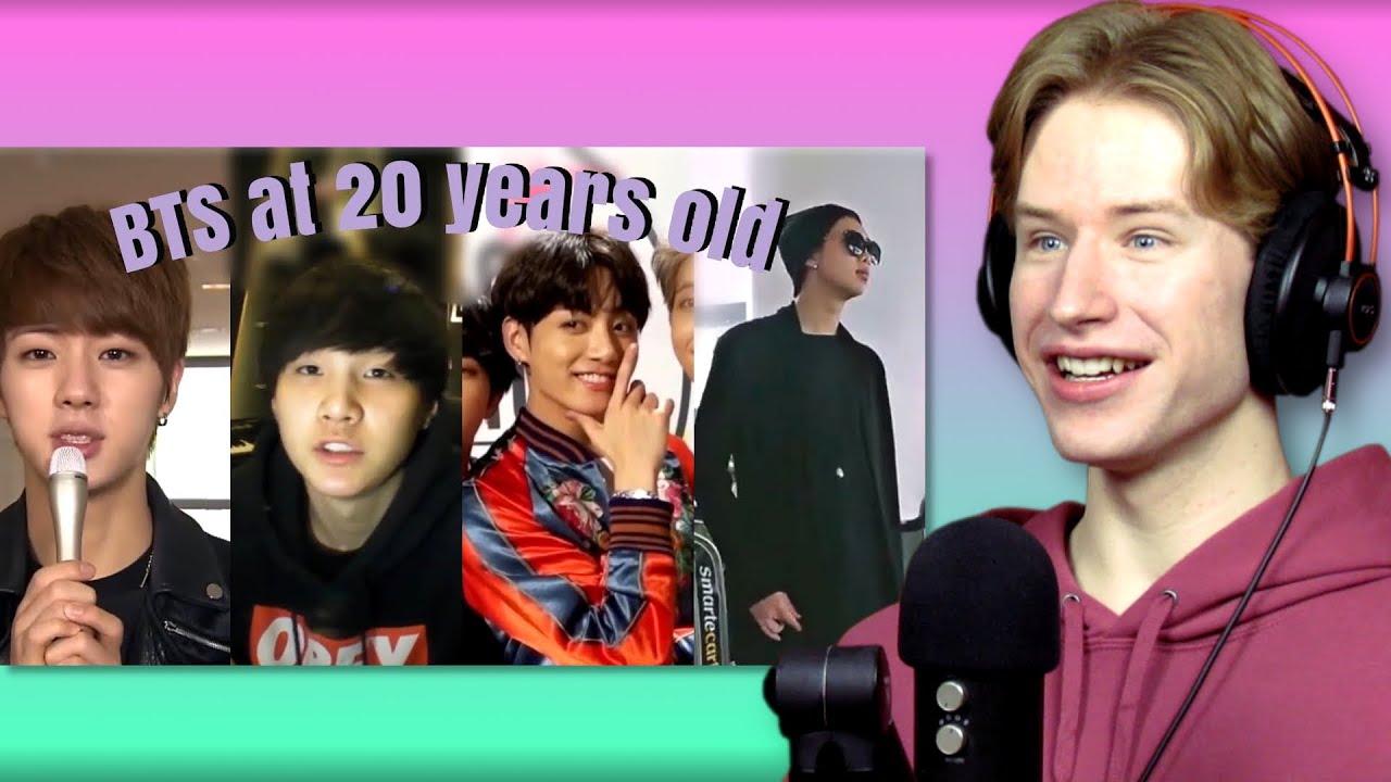 HONEST REACTION to when every member of bts were 20 years old - YouTube