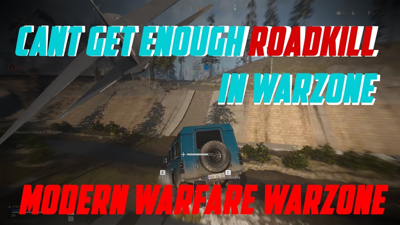 CANT GET ENOUGH ROADKILL IN WARZONE | MW Warzone - YouTube