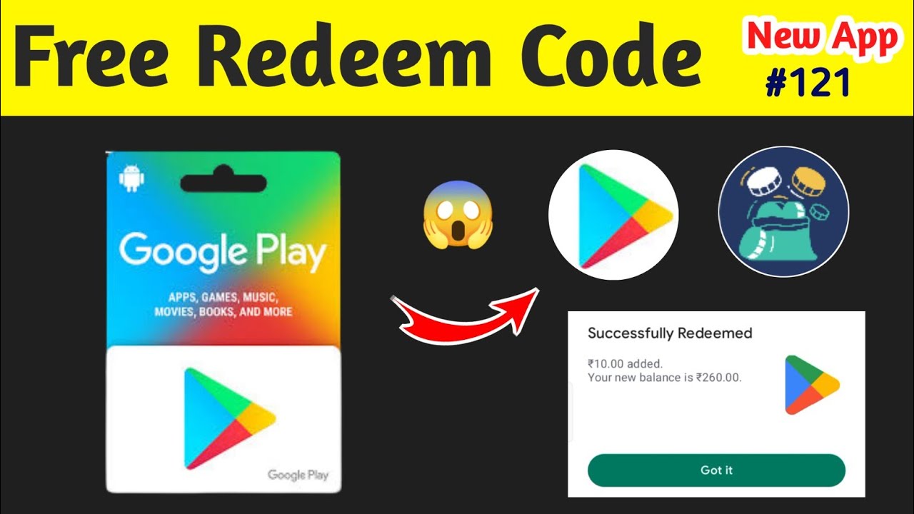 How To Get Free Gift Cards | Play Store Redeem Code | Google Play Gift ...