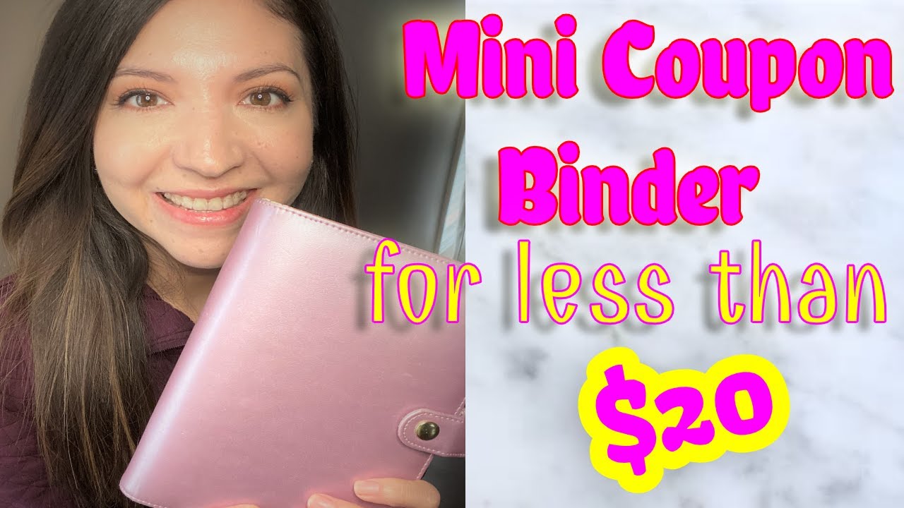 HOW TO MAKE A MINI COUPON BINDER FOR LESS THAN 20 DOLLARS EASY YouTube how-to-make-a-mini-coupon-binder-for-less-than-20-dollars-easy-youtube