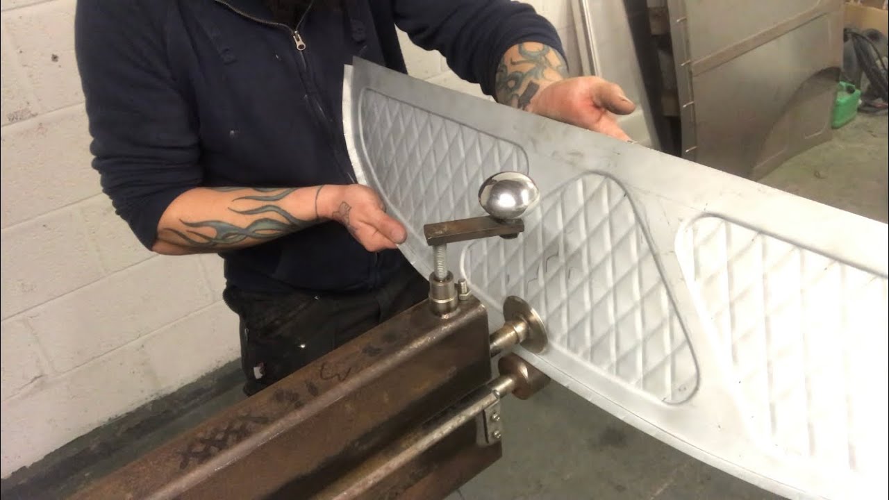 Ford model A firewall fabrication. The hand made hotrod - YouTube