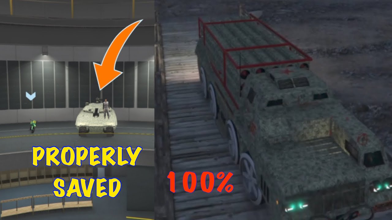 GTA V ONLINE *HOW TO SAFELY RECEIVE FACILITY VEHICLES* (PS4) - YouTube