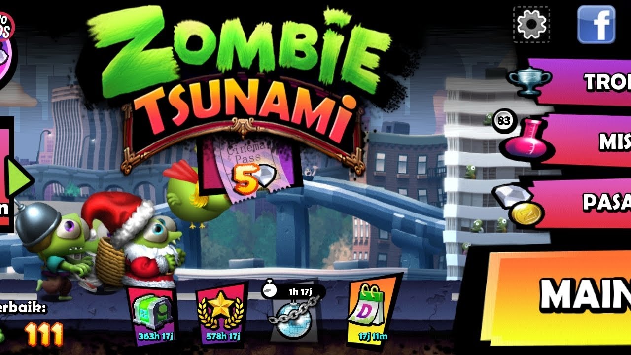 Zombies tsunami part 2 - YouTube