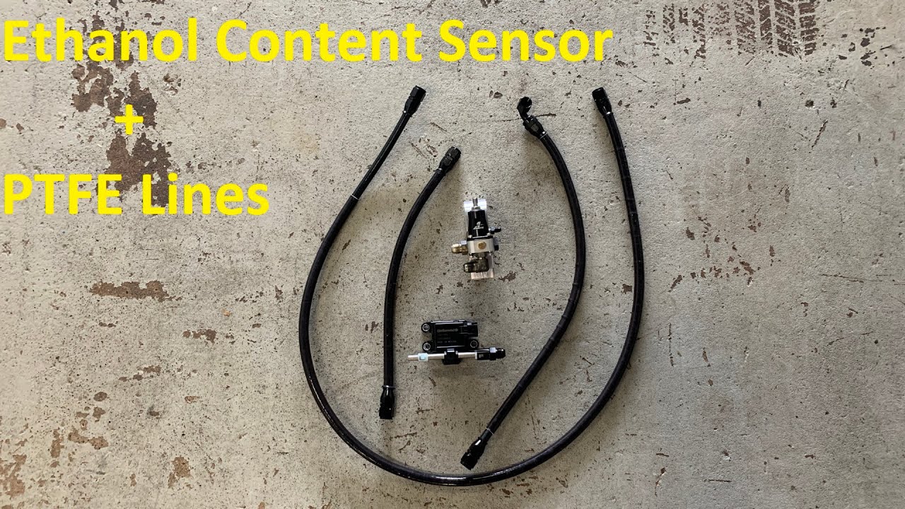 Volvo 850 T-5R AWD Swap - Flex Fuel Sensor + New Fuel Lines - YouTube