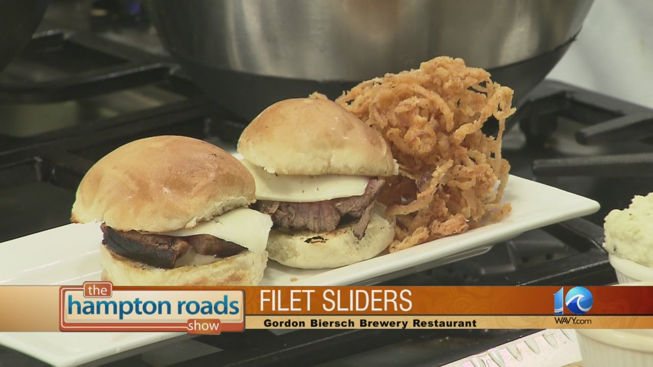 Scrumptious filet sliders and gorgonzola ribeye - YouTube