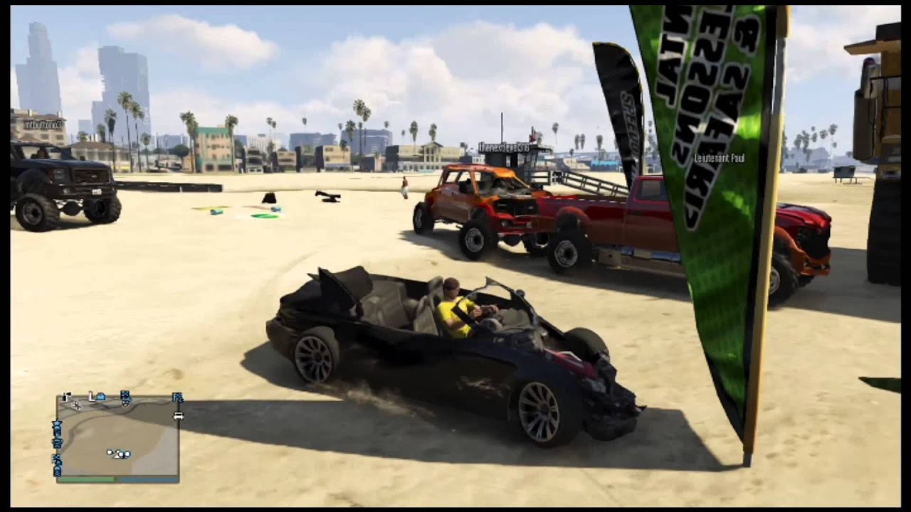 GTA V Demolition Derby #2 - YouTube