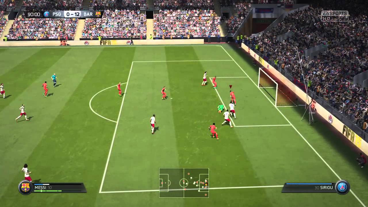 FIFA 15 amazing score - YouTube