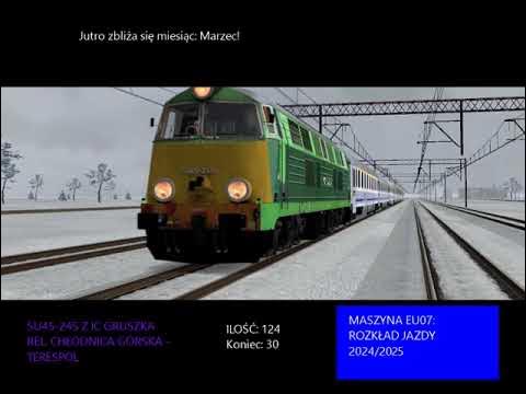 Maszyna EU07: RJ 2024/2025 #113 - 28.02.2025 - YouTube