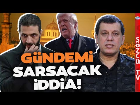 Suriye'de 'Şam ile SDG Anlaştı' İddiası! Gündem Olacak Detay! Trump'tan Çarpıcı Çıkış