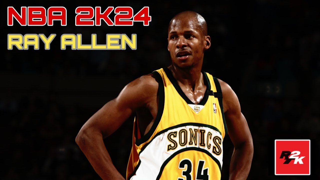 NBA 2K24 | ‘05 Ray Allen | Jumpshot Fix | Badges | Attributes - YouTube
