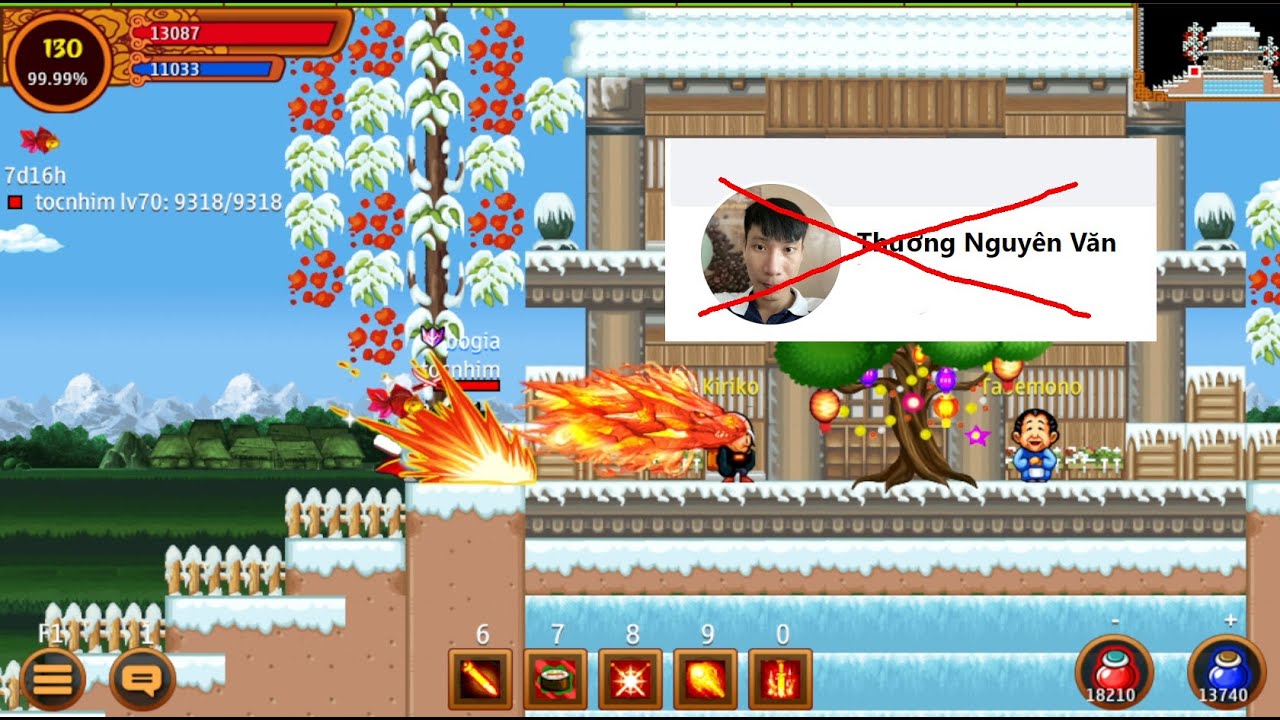 Bốc Phốt Trùm Làng Cổ Tất Cả Sever Bug Và Hack Để Pk : Ninja School Online - YouTube