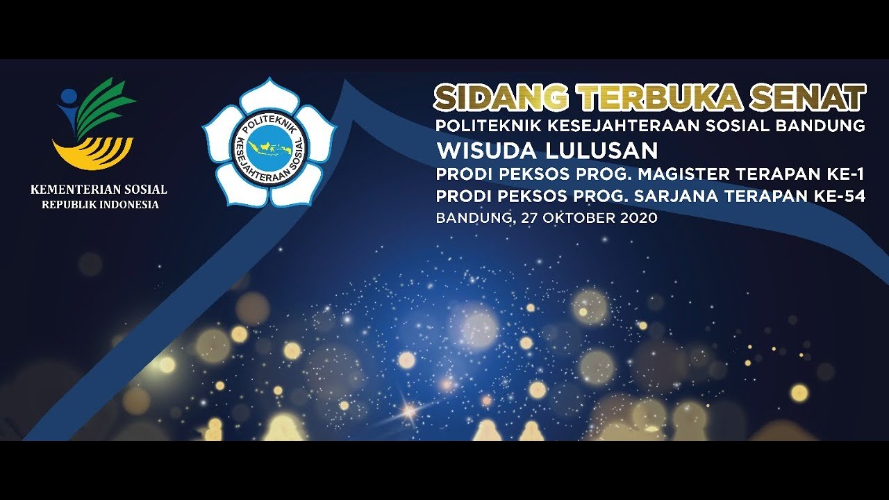 Live Stream POLTEKESOS bandung channel - YouTube