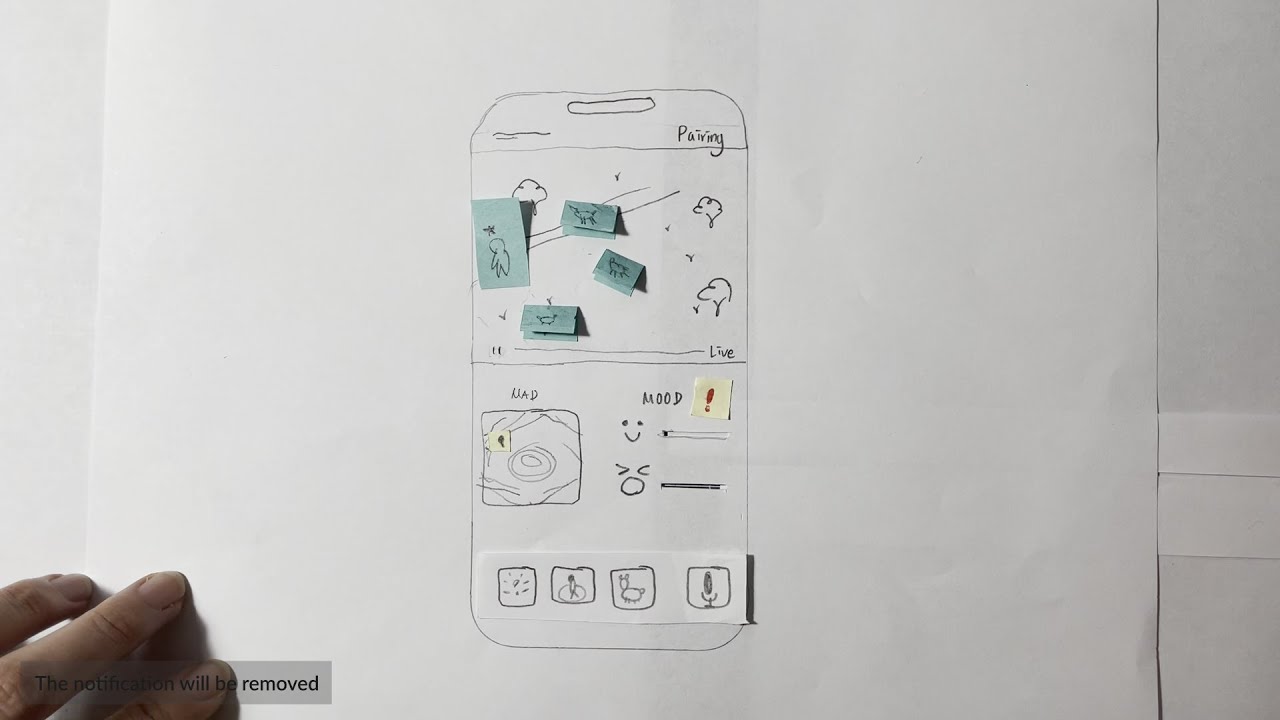 Pairing for safety in VR - paper prototype - YouTube