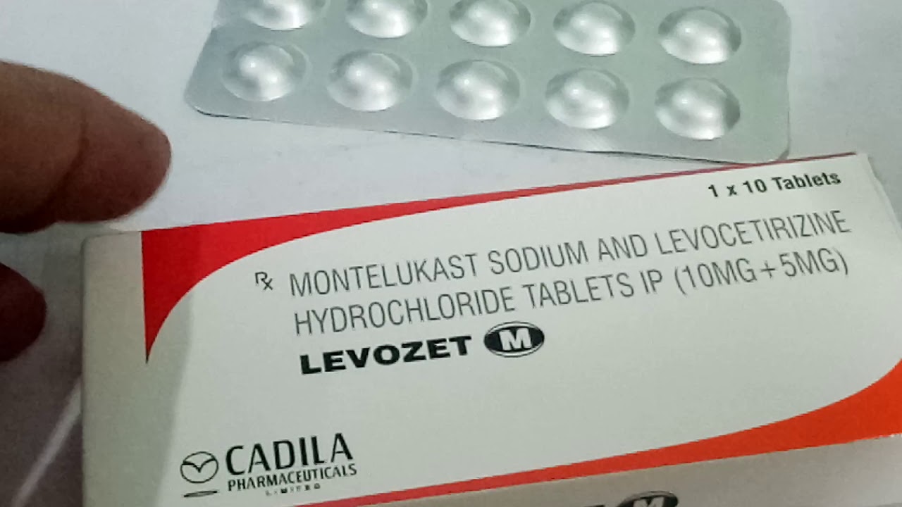 Levozet M Tablet - एलर्जी के कारण छींकने और नाक बहने के लिए - YouTube