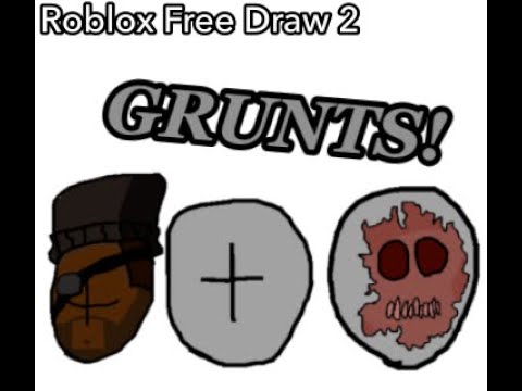 Demo Grunt, Grunt, and Scrapeface [Roblox Free Draw 2] - YouTube