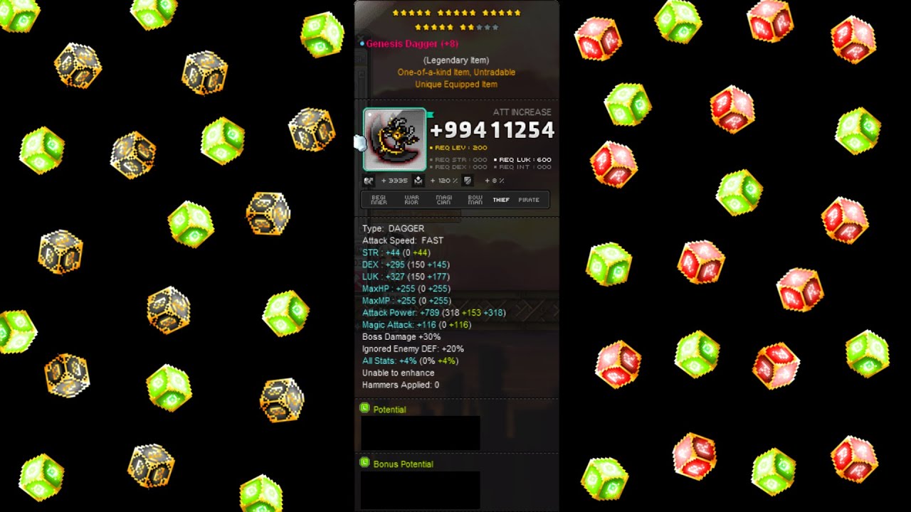 [Luna] Genesis Dagger Cubing - YouTube