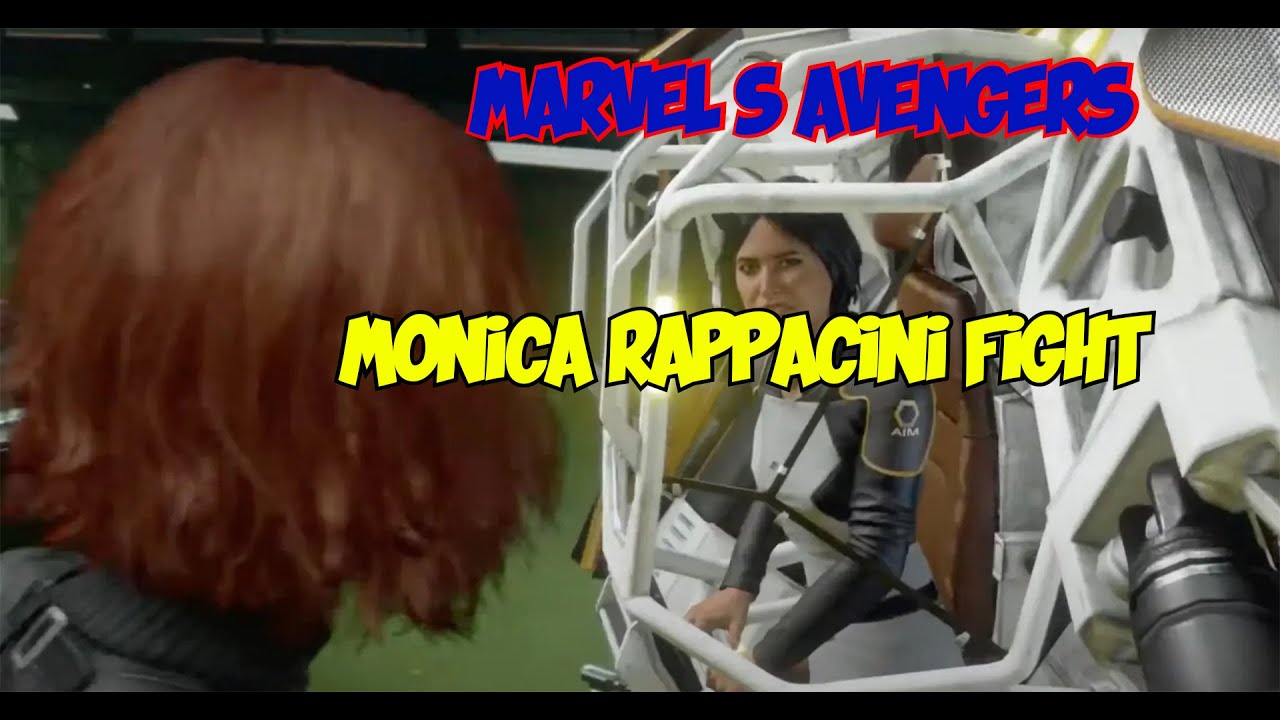 Marvel's Avengers Monica Rappaccini fight - YouTube