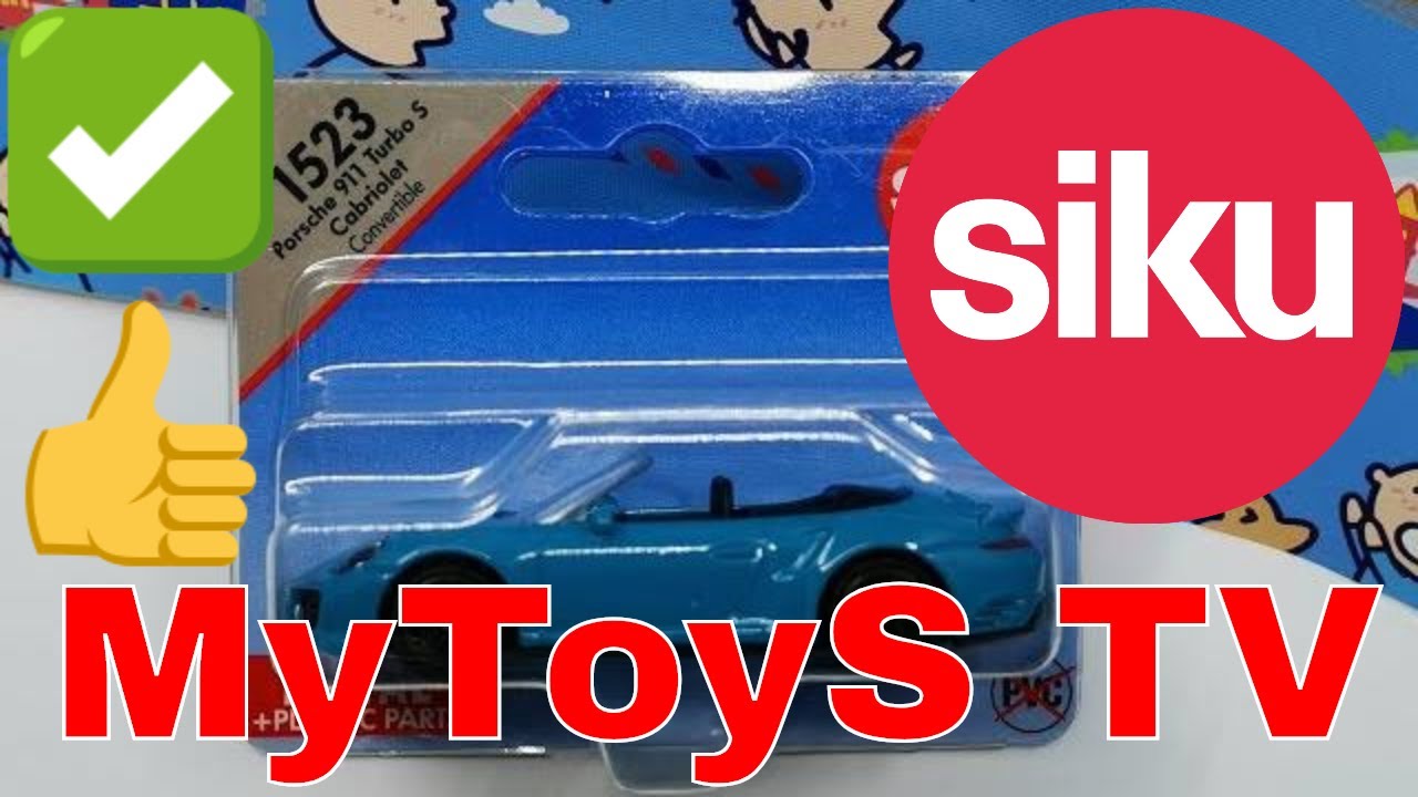 unboxing Siku 1523 Porsche 911 Turbo S #sikuauto (02116) - YouTube