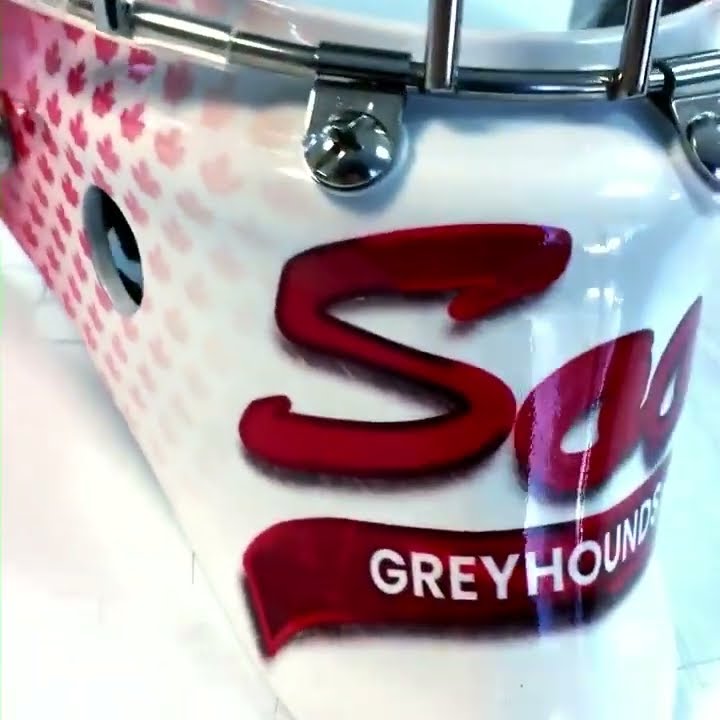Soo Greyhounds OHL Goalie Mask Custom Vinyl Wrap - YouTube