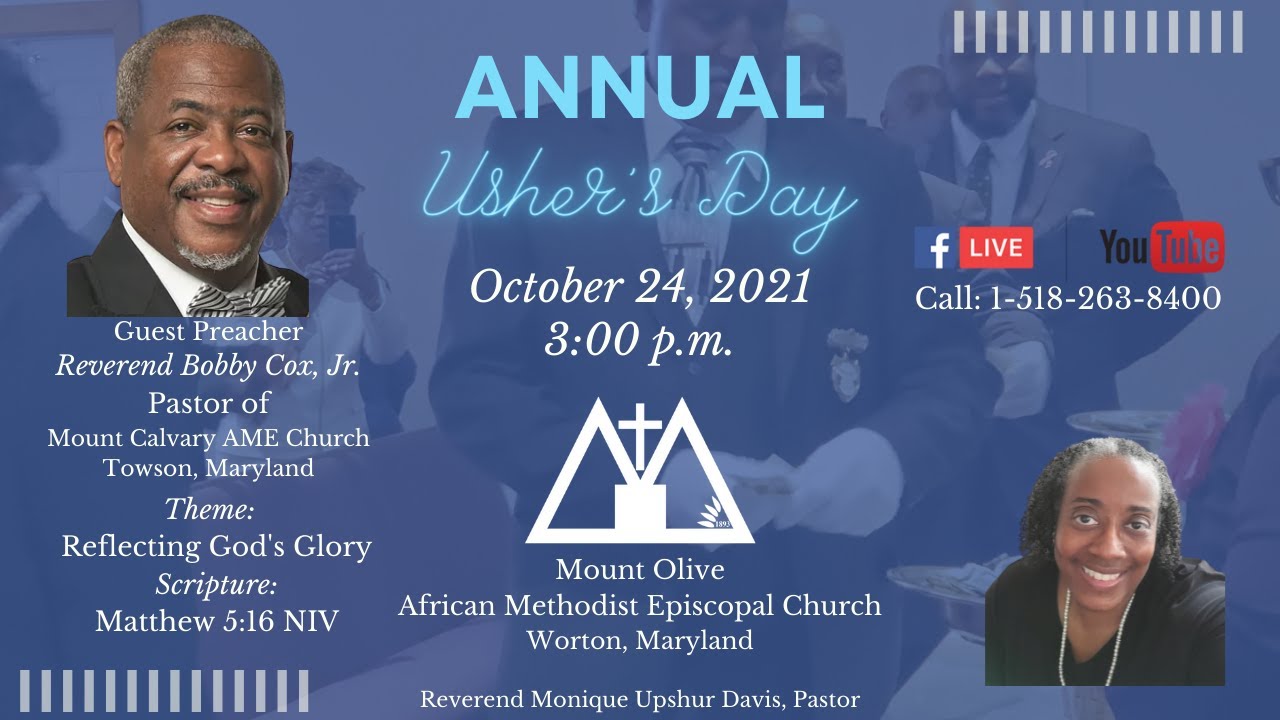 Annual Usher's Day Afternoon Worship Service - YouTube