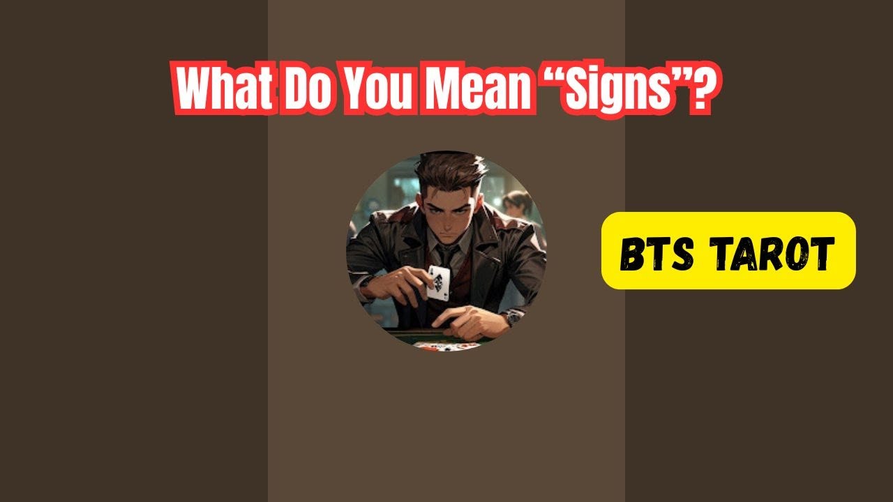 what do you mean "signs"? - YouTube