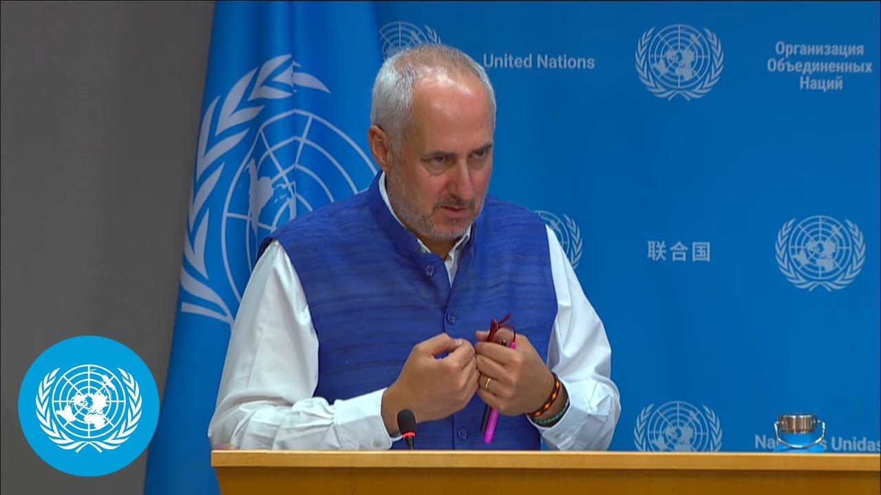 Palestine, Chad & other topics - Daily Press Briefing (28 August 2024 ...