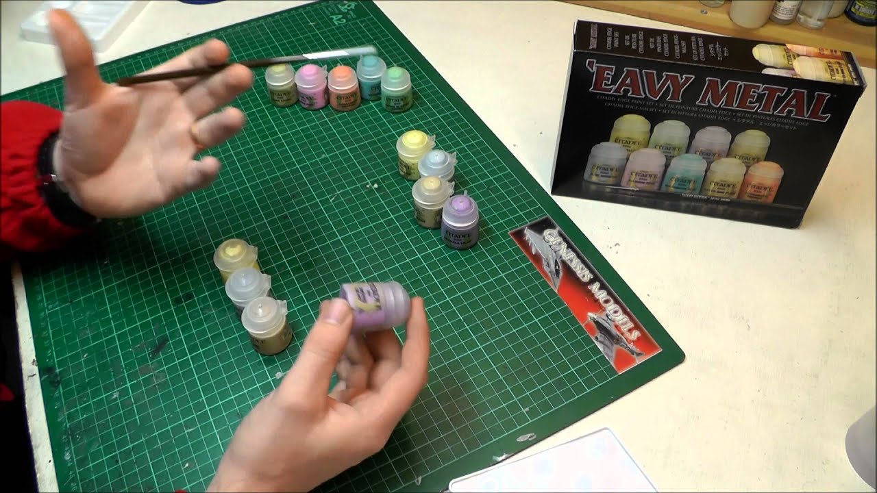 Games workshop : Eavy Metal Paint Set : Product Review - YouTube