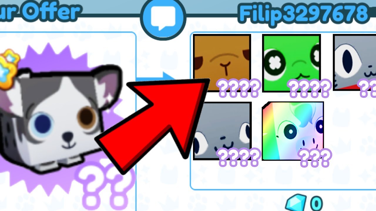 I Traded 1/1 *GOOBER* for THIS in Pet Simulator X! - YouTube