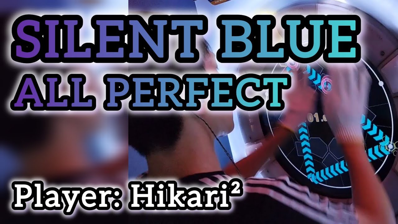 「雪代三巨頭之其一」SILENT BLUE (MASTER 14+) 左右反転ALL PERFECT!!!【Player: Hikari² ...