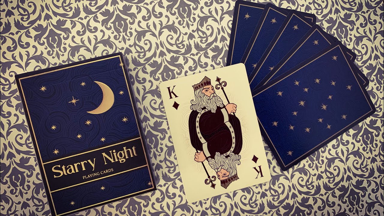 Starry Night - Elephant Playing Cards - Deck Review! - YouTube