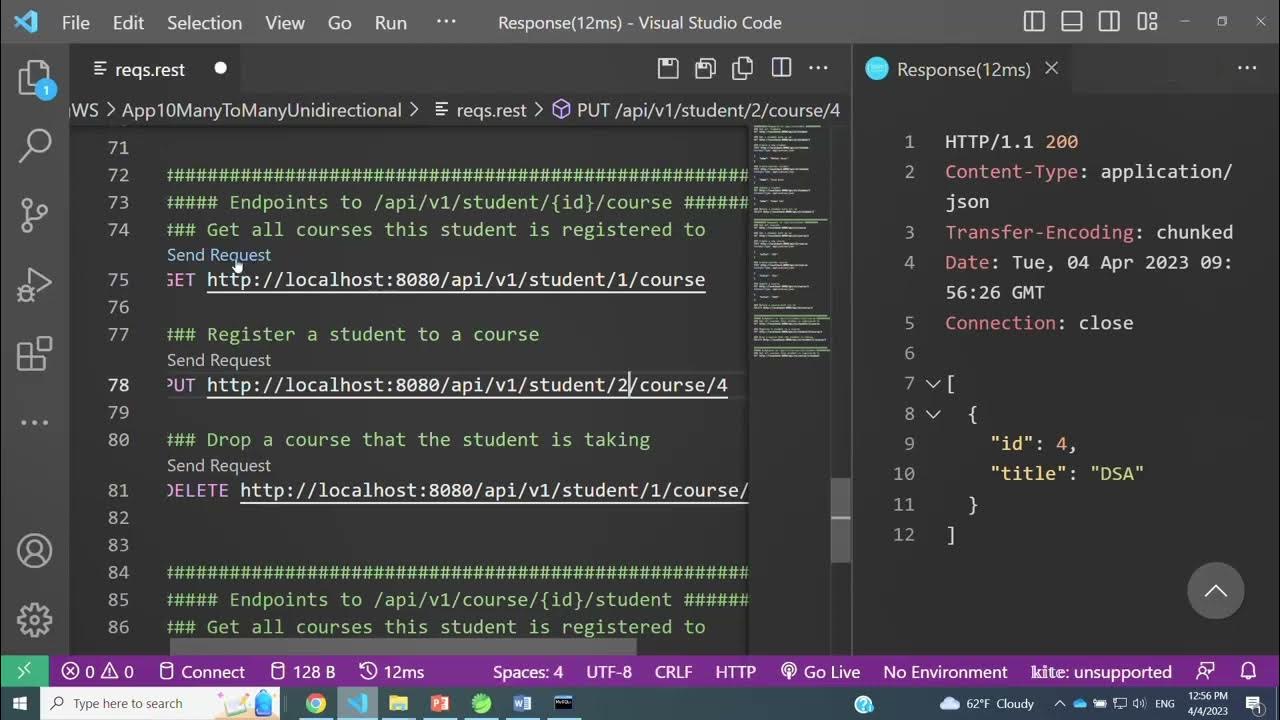Jpa Unidirectional Bidirectional Manytomany Mapping Example Youtube