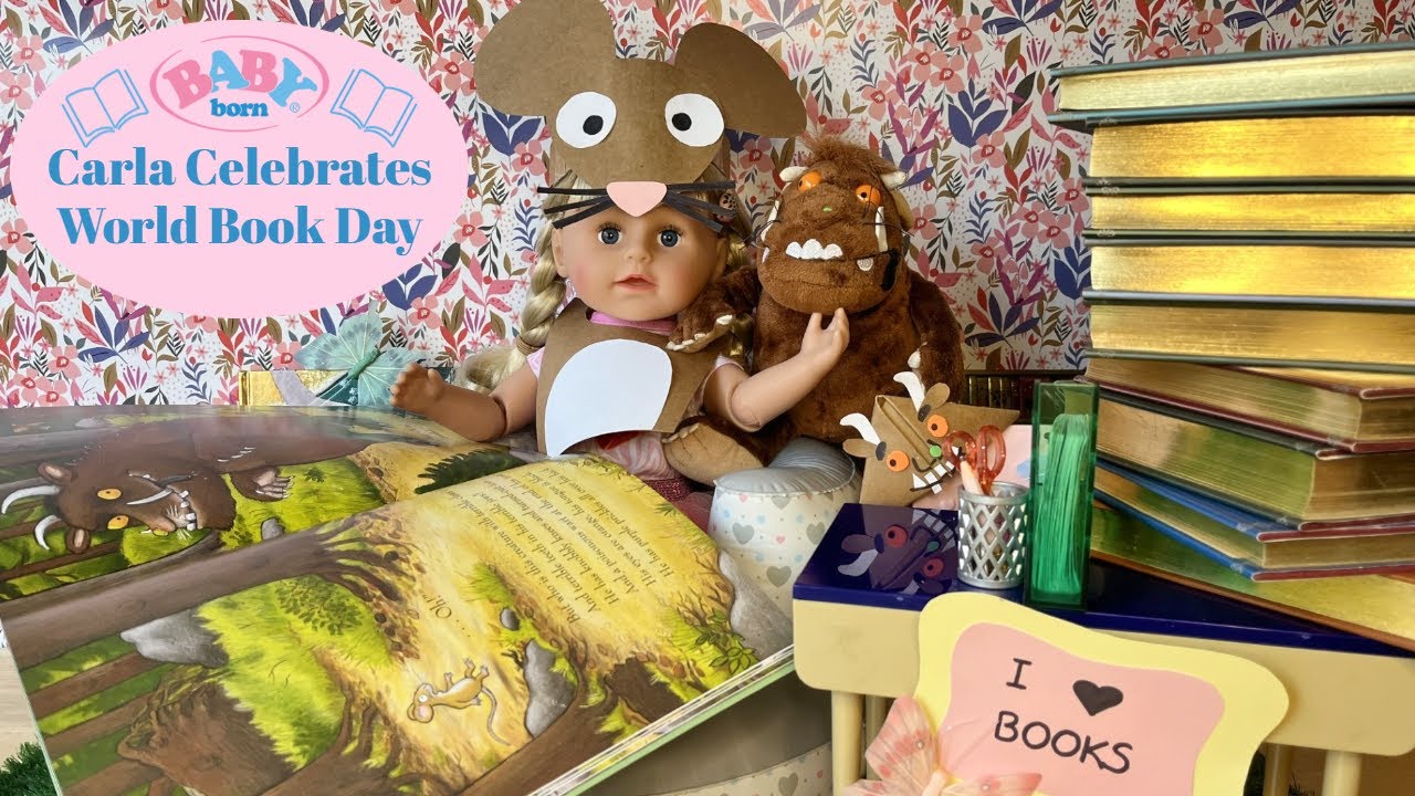 Baby Born Carla Doll Celebrates World Book Day (Gruffalo Style) | Doll ...