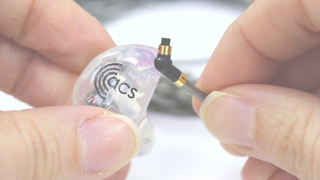 Fitting the ACS 5 Pin IEM Cable - YouTube