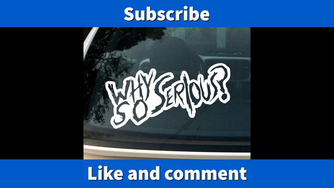 The most hilarious and crazy (offensive) car stickers - YouTube