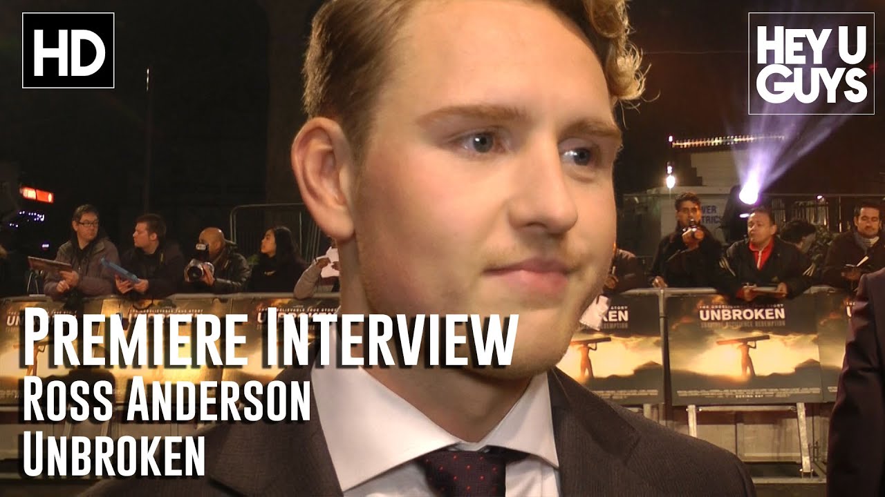Ross Anderson Interview - Unbroken Premiere - YouTube
