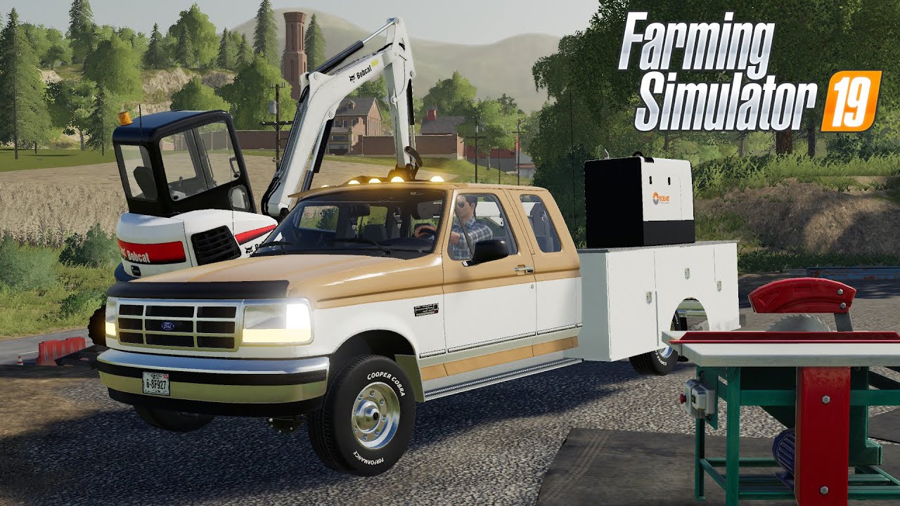 FS19 - 1994 Ford Service Truck IDI Diesel - NEW car mod for Farming ...