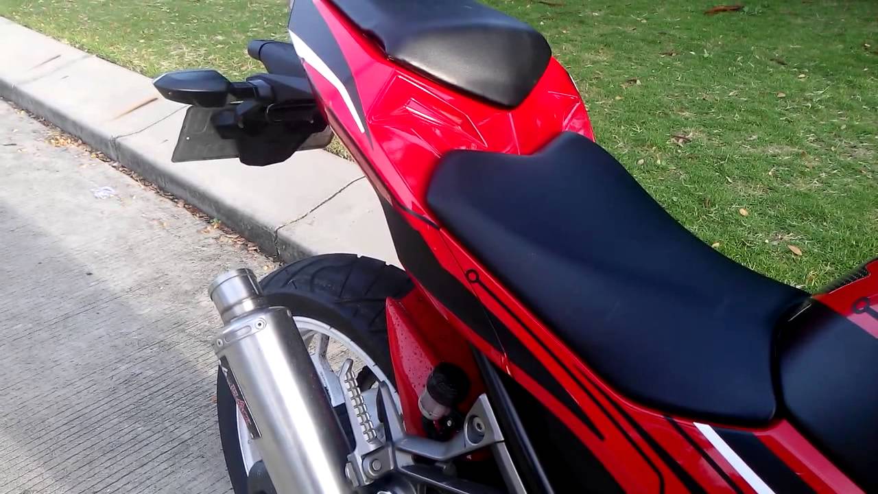 Ninja 250 fi Custom Exhaust - YouTube